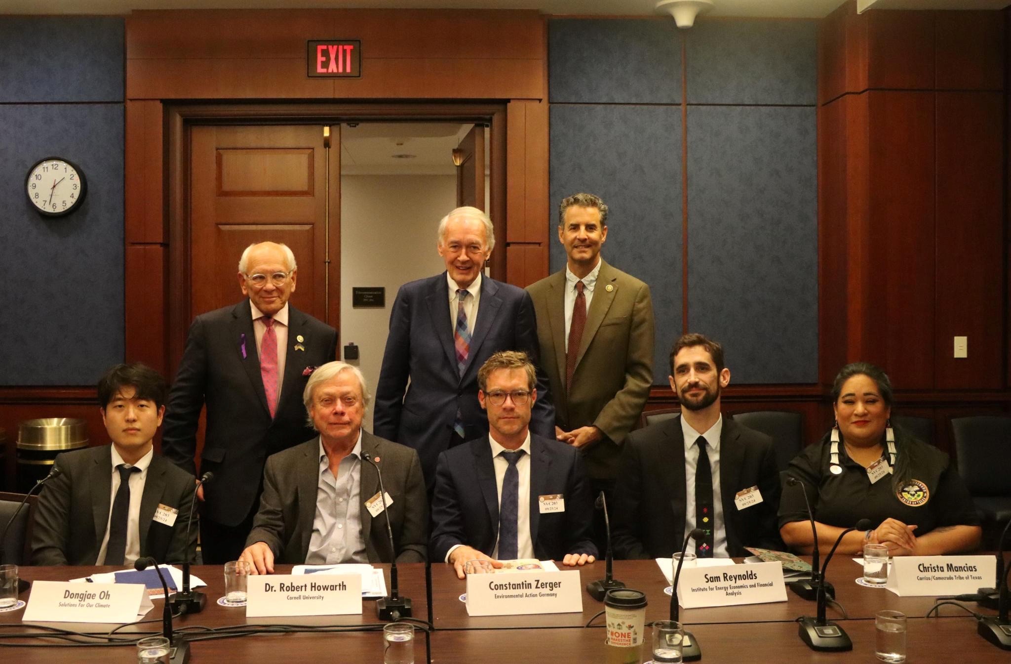 Senator Markey Hosts Senate Climate Change Task Force and House Sustainable Energy and ...